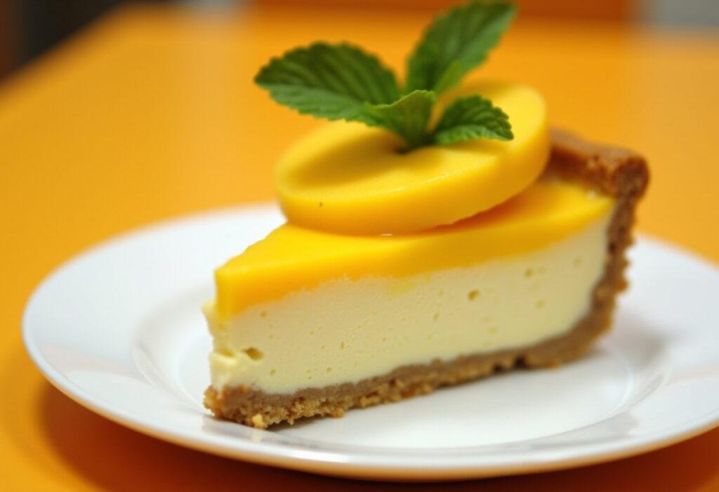 Tarta de Queso y Mango - Recetas Maravillosas